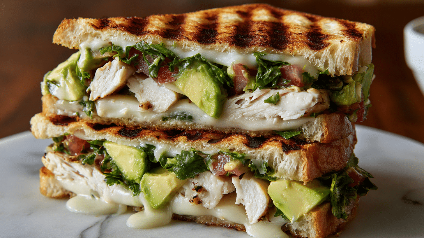 Chicken and Avocado Panini Recipe: A Gourmet Sandwich You’ll Crave